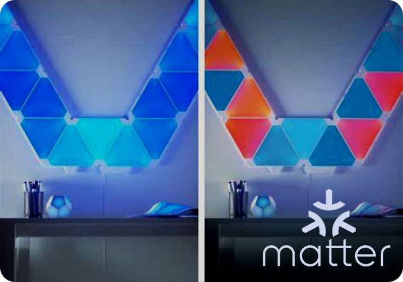 Add Nanoleaf MAtter Devices to any Smart Home System