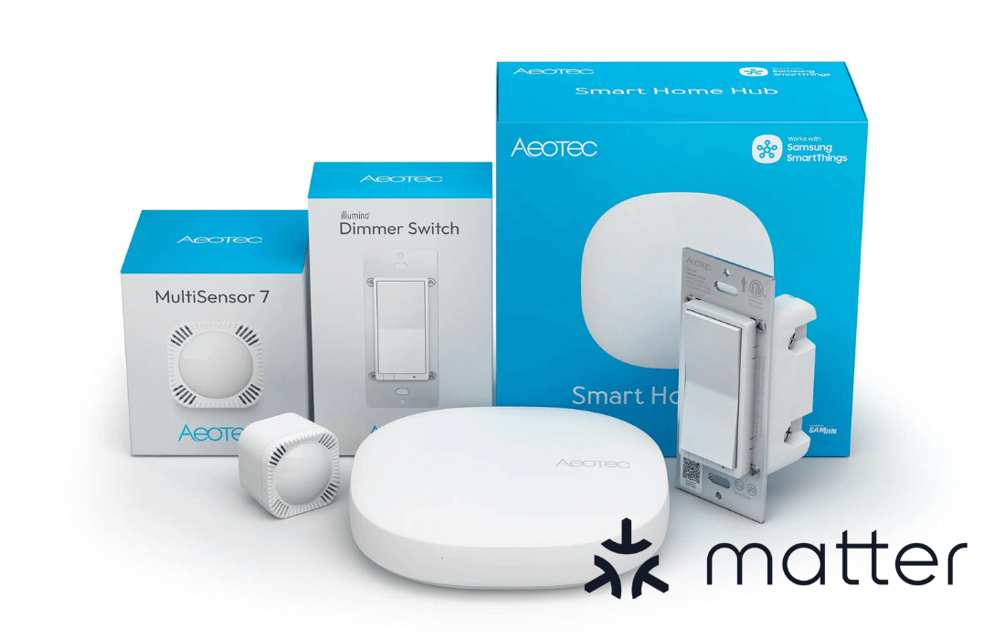 Matter-Supported Aeotec Smart Home Hub