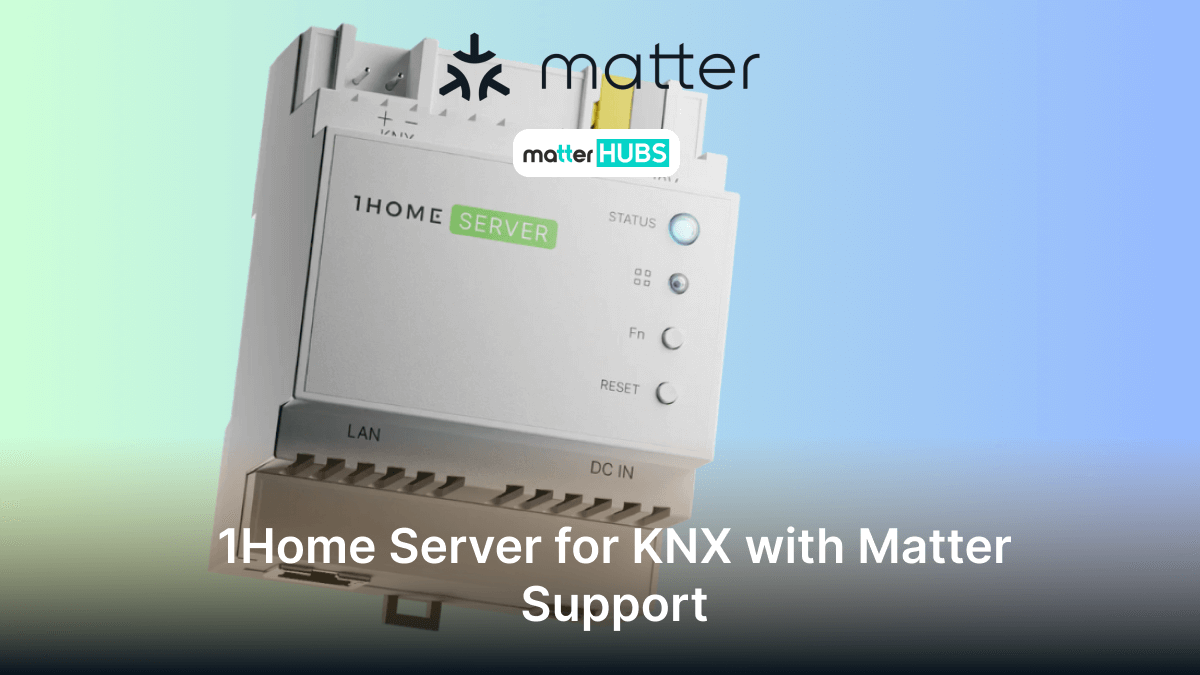 1Home Server for KNX - Supports Matter